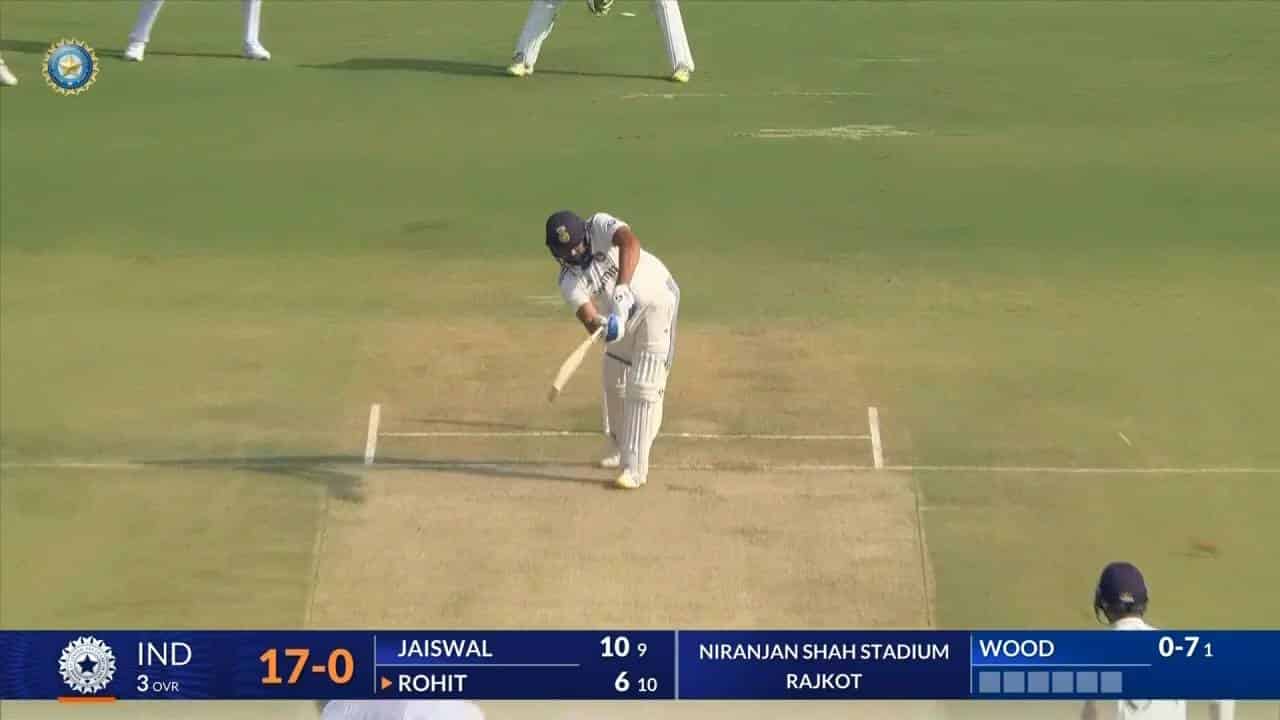 Rohit's terrific on drive to get off the mark in style | BCCI.tv