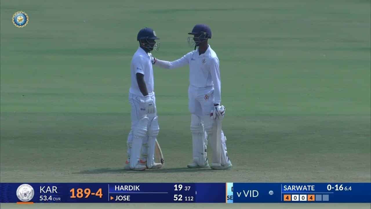 Ranji Trophy 2023/24, Vidarbha vs Karnataka, QF 1: Nikin Jose leads ...