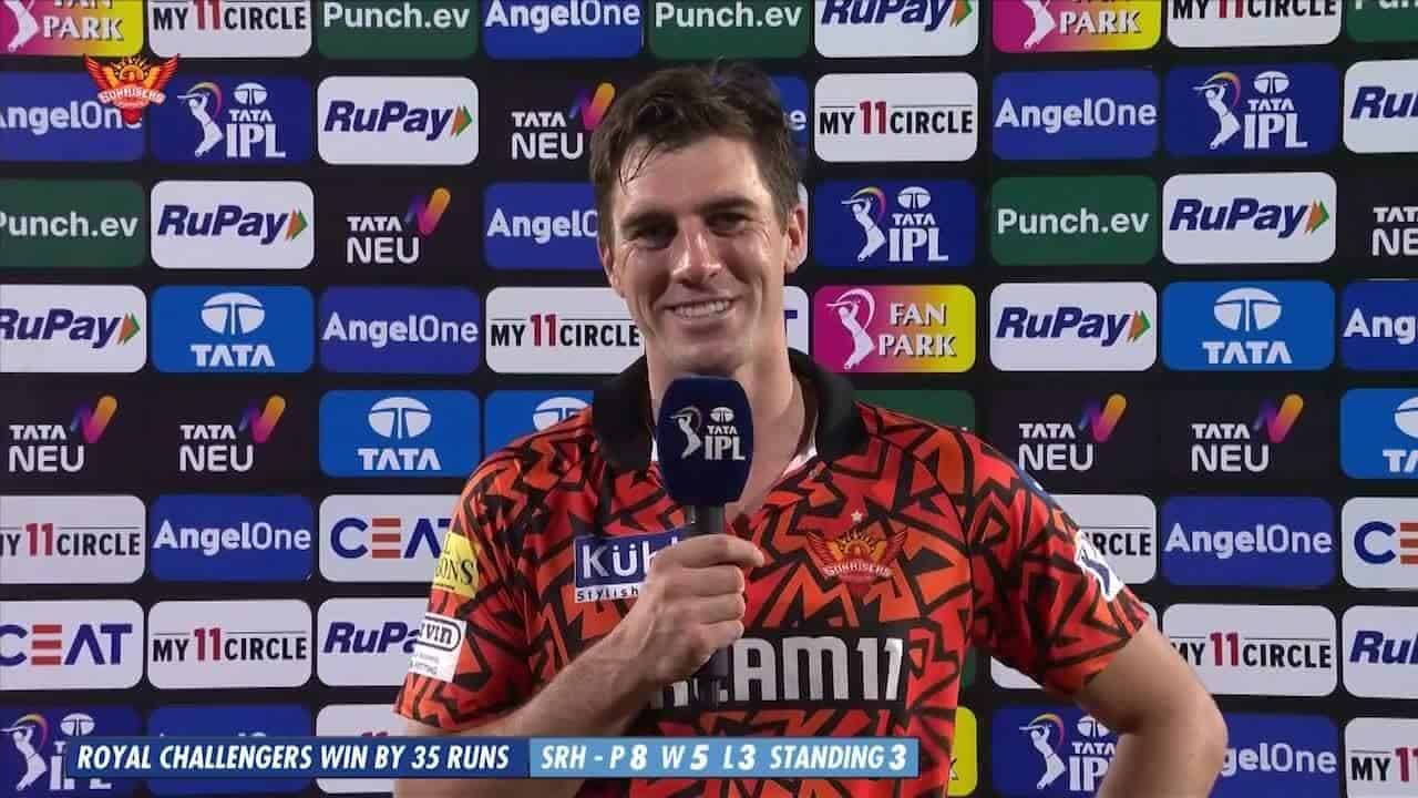 IPL 2025 | Sunrisers Hyderabad | Pat Cummins Profile