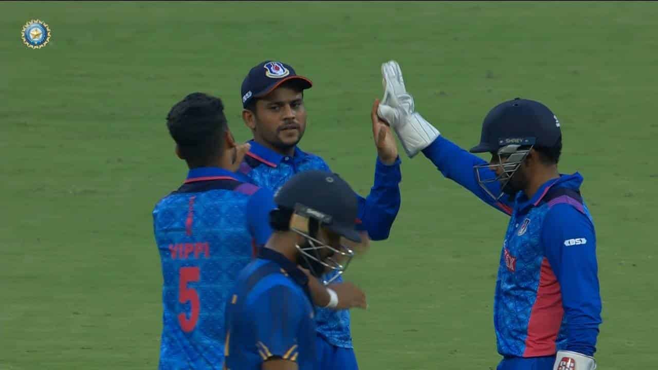 SMAT 2024 PQF2, Andhra vs Uttar Pradesh: Fall of Wickets