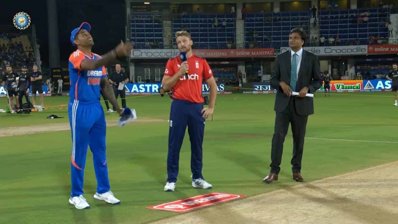 IND vs ENG 2025, 2nd T20I: Toss | BCCI.tv