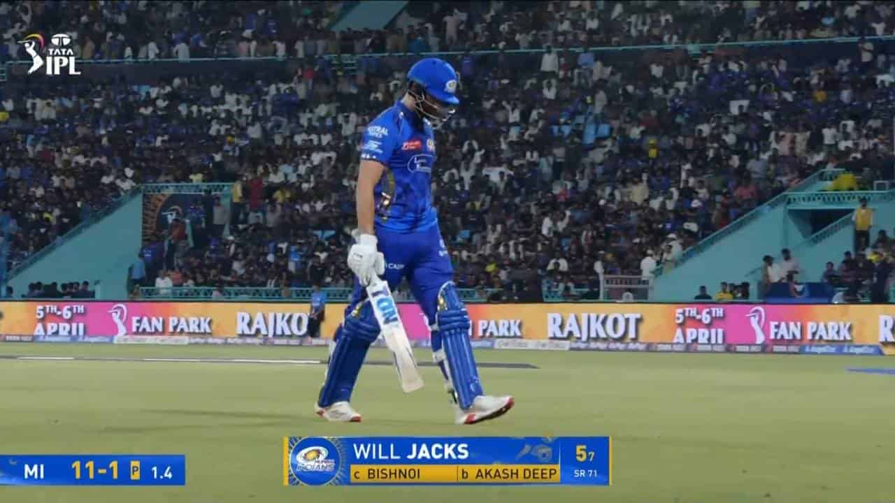 IPL 2025 | Mumbai Indians | Will Jacks Profile