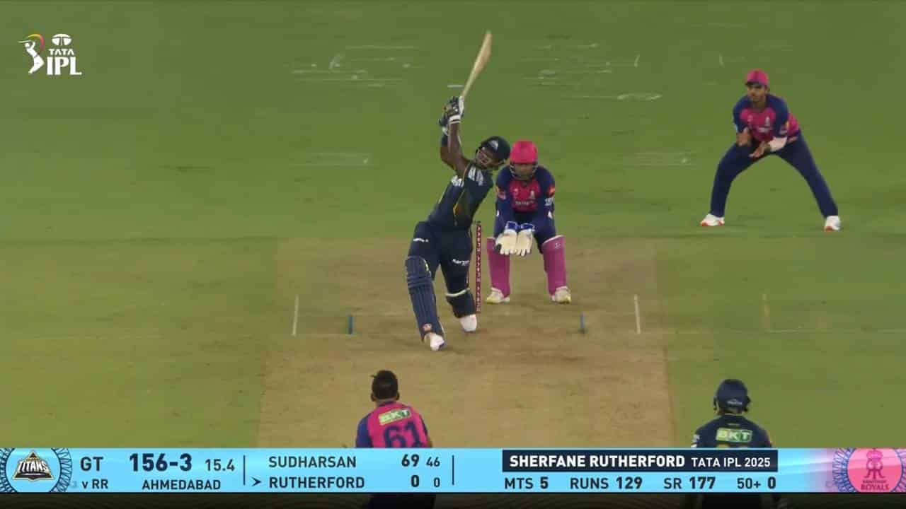 IPL 2025 | Gujarat Titans | Sherfane Rutherford Profile