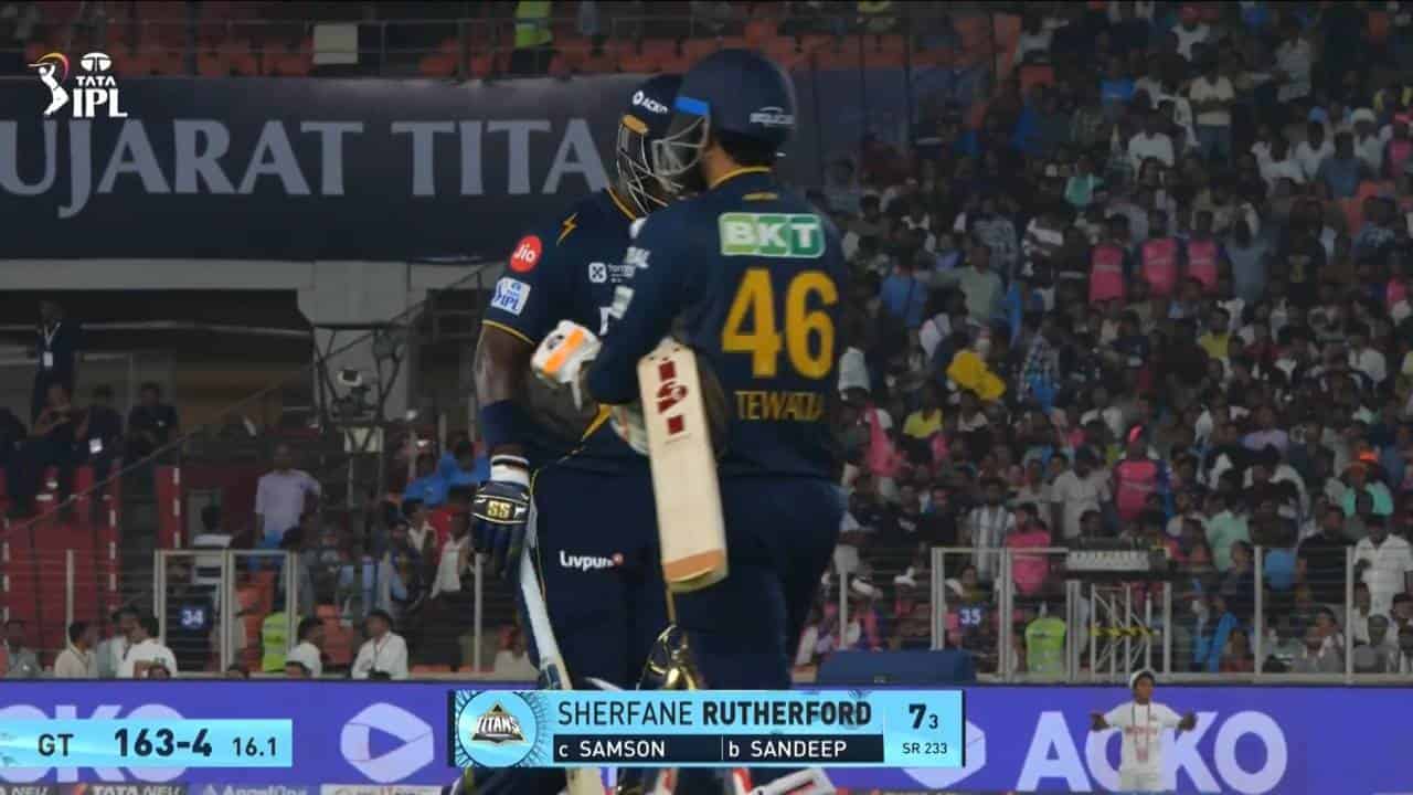 IPL 2025 | Gujarat Titans | Sherfane Rutherford Profile
