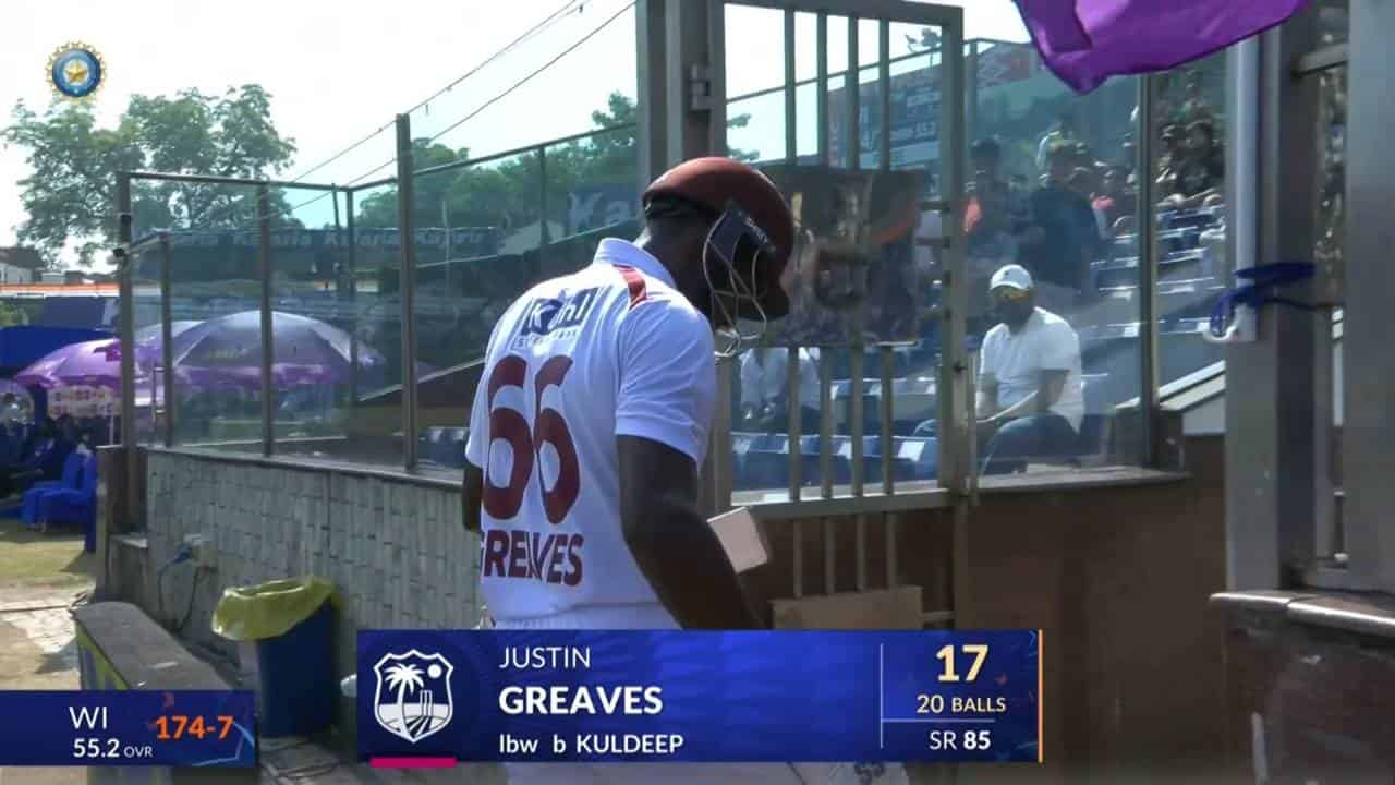 IND vs WI 2025, 2nd Test: Justin Greaves Wicket | BCCI.tv