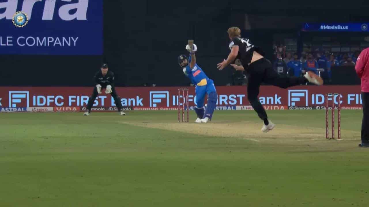 IND vs NZ 2026, 3rd ODI: Harshit Rana Six | BCCI.tv