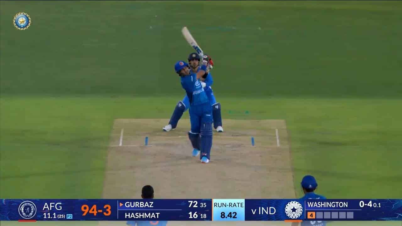 IND vs AFG 2026, 1st ODI: Ibrahim Zadran Wicket | BCCI.tv